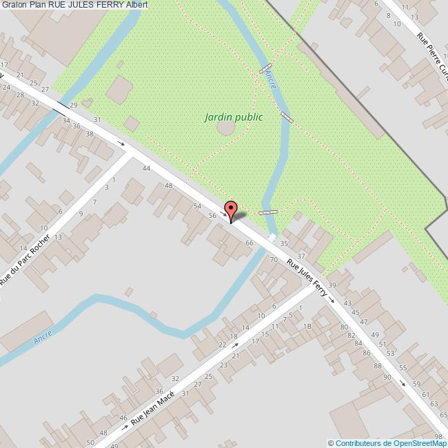 Rue JULES FERRY Albert