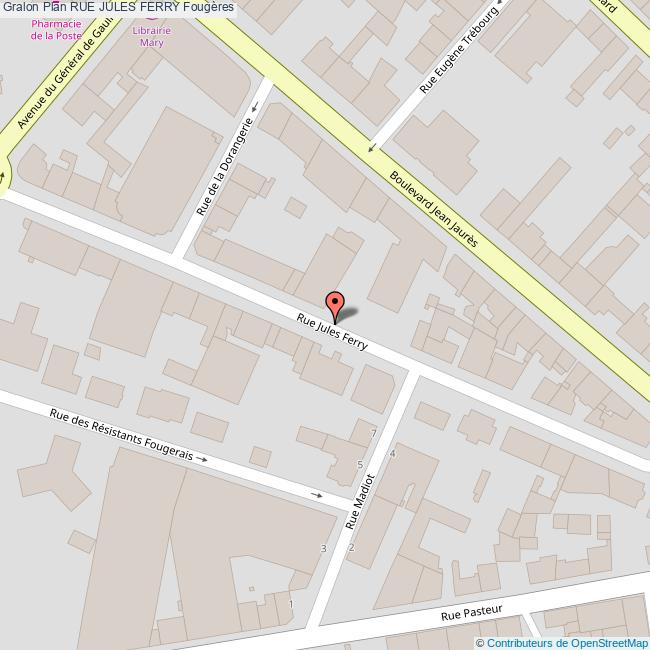 Rue JULES FERRY Fougères