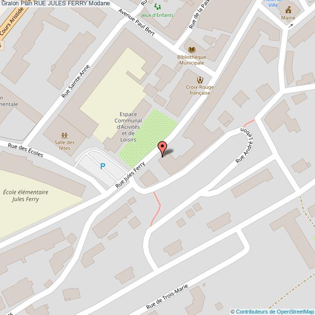 Rue JULES FERRY Modane