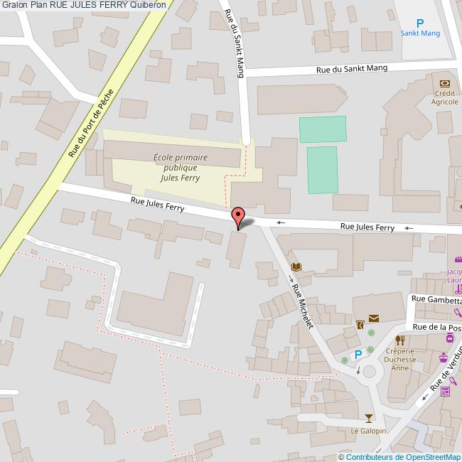 Rue JULES FERRY Quiberon