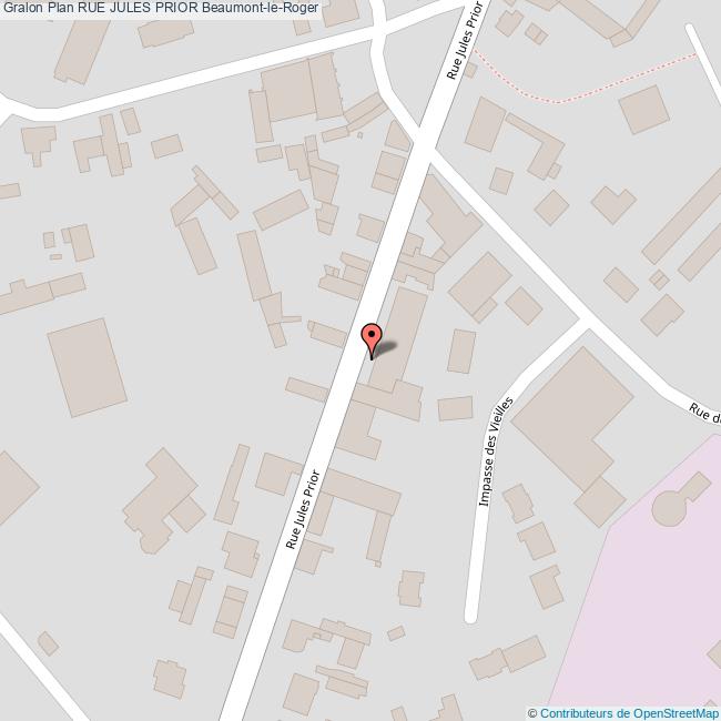 Rue JULES PRIOR Beaumont-le-Roger