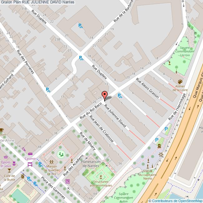 Rue JULIENNE DAVID Nantes