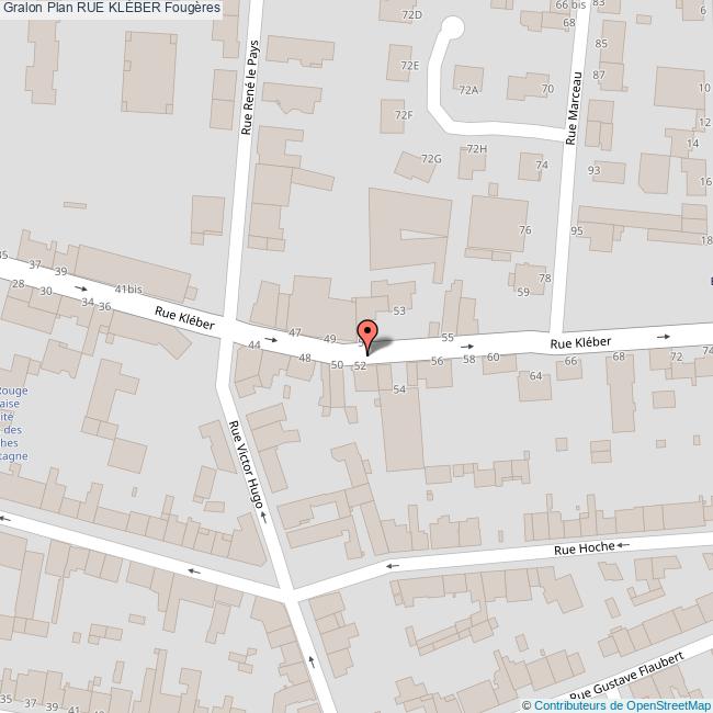 Rue KLÉBER Fougères