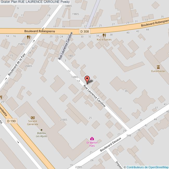 Rue LAURENCE CAROLINE Poissy