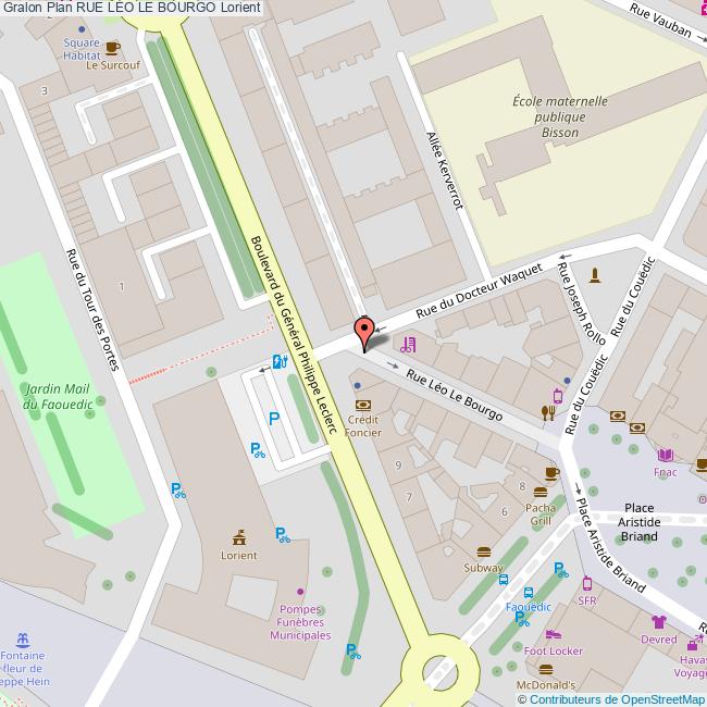 Rue LÉO LE BOURGO Lorient