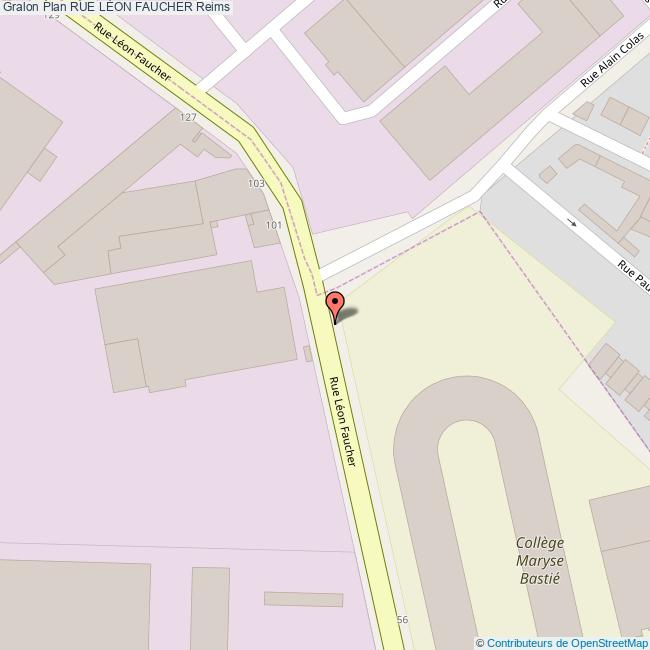 Rue LÉON FAUCHER Reims