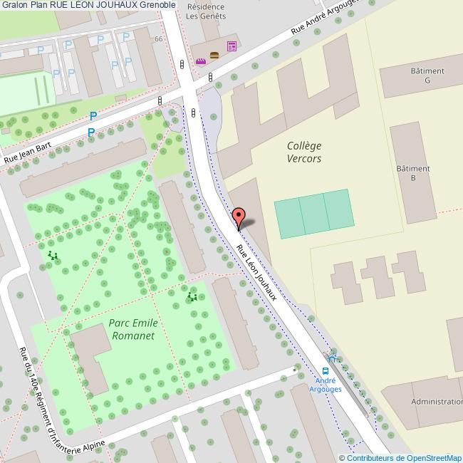 Rue LÉON JOUHAUX Grenoble