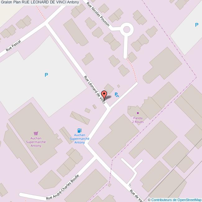 Rue LÉONARD DE VINCI Antony