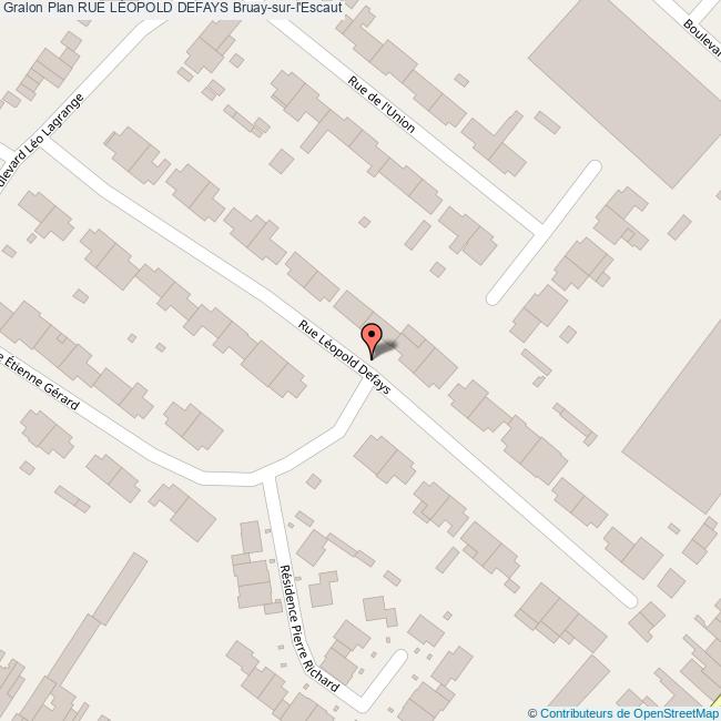 Rue LÉOPOLD DEFAYS Bruay-sur-l'Escaut