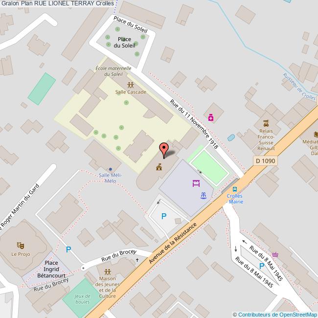 Rue LIONEL TERRAY Crolles