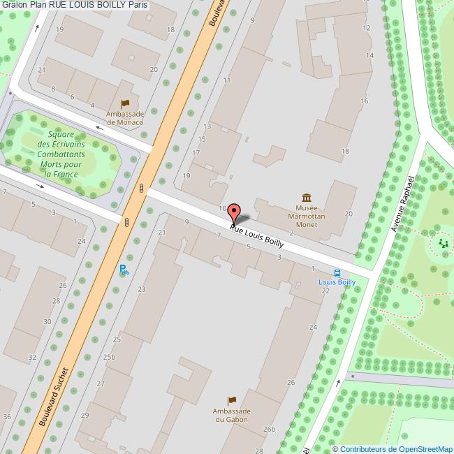 Rue LOUIS BOILLY Paris