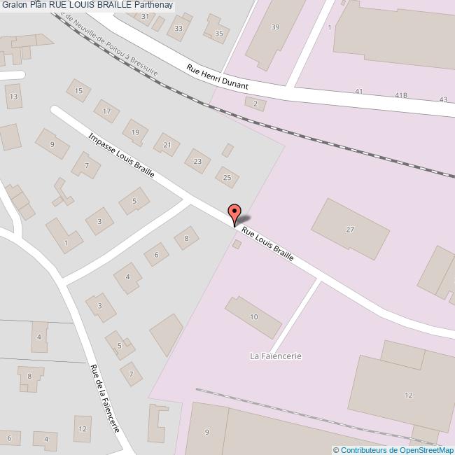 Rue LOUIS BRAILLE Parthenay