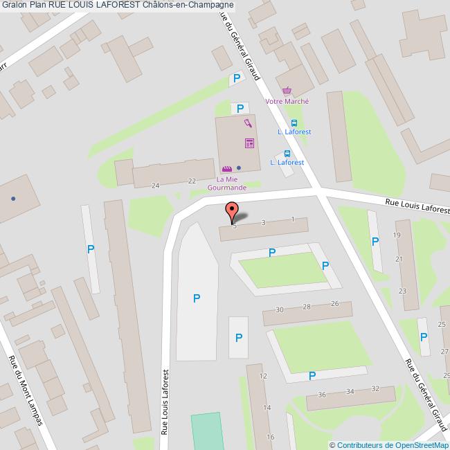 Rue LOUIS LAFOREST Châlons-en-Champagne