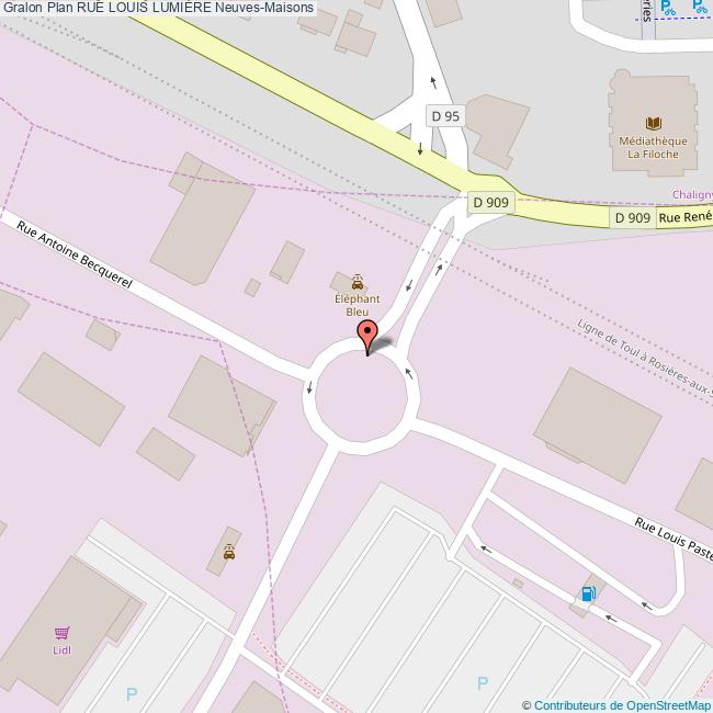 Rue LOUIS LUMIÈRE Neuves-Maisons