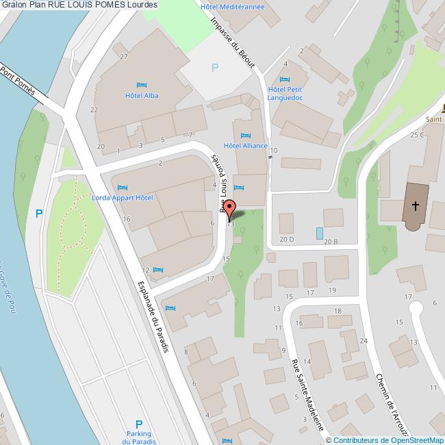 Rue LOUIS POMÈS Lourdes