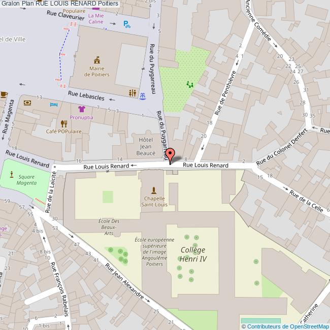 Rue LOUIS RENARD Poitiers