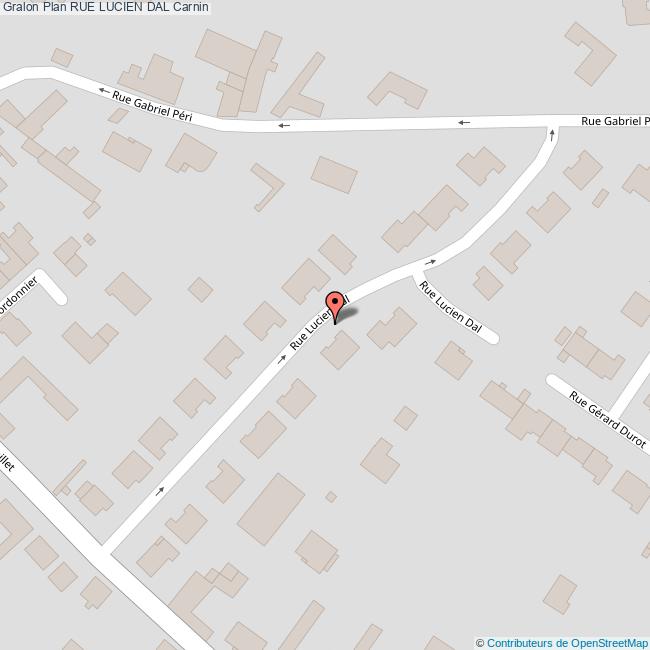 Rue LUCIEN DAL Carnin