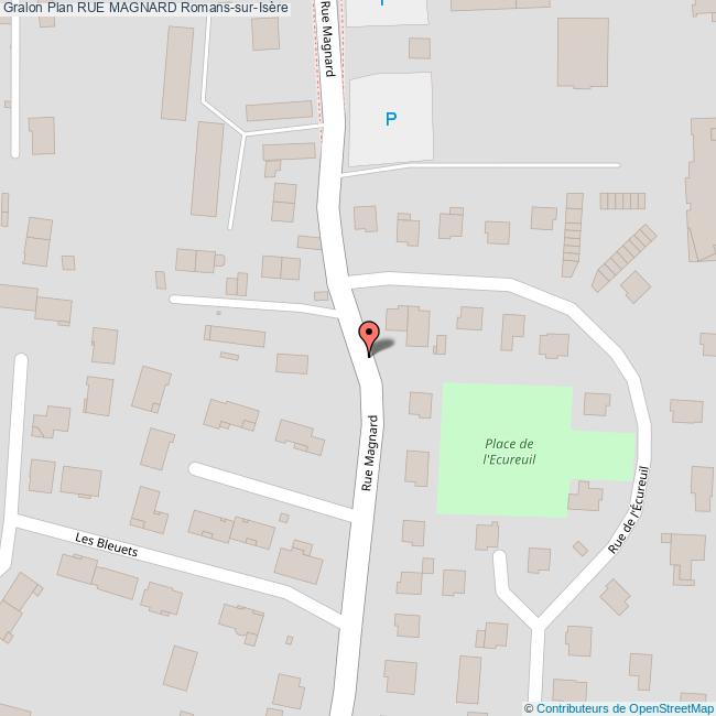 Rue MAGNARD Romans-sur-Isère