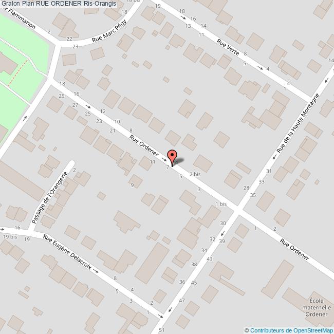 Rue ORDENER Ris-Orangis