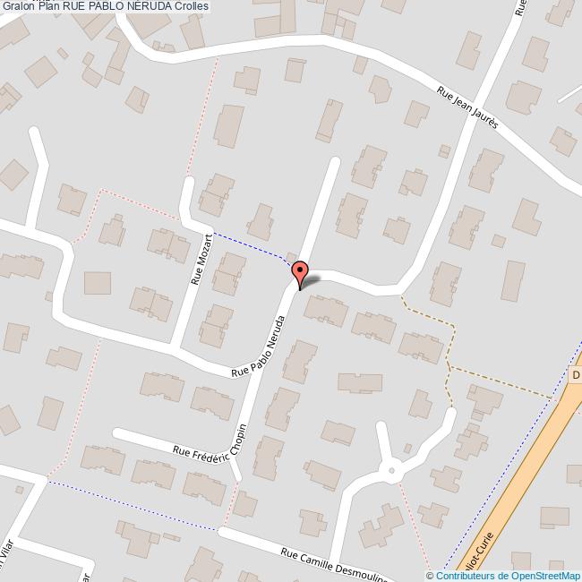 Rue PABLO NÉRUDA Crolles