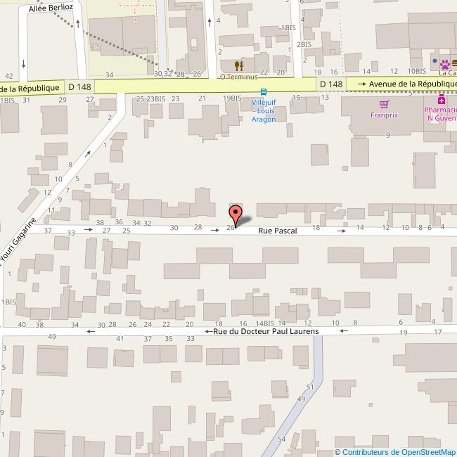 Rue PASCAL Villejuif