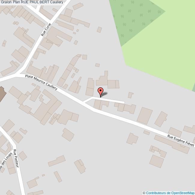 Rue PAUL BERT Caullery