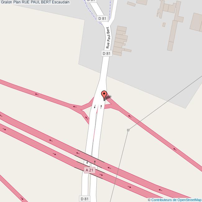 Rue PAUL BERT Escaudain