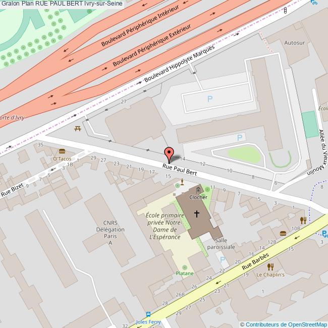 Rue PAUL BERT Ivry-sur-Seine