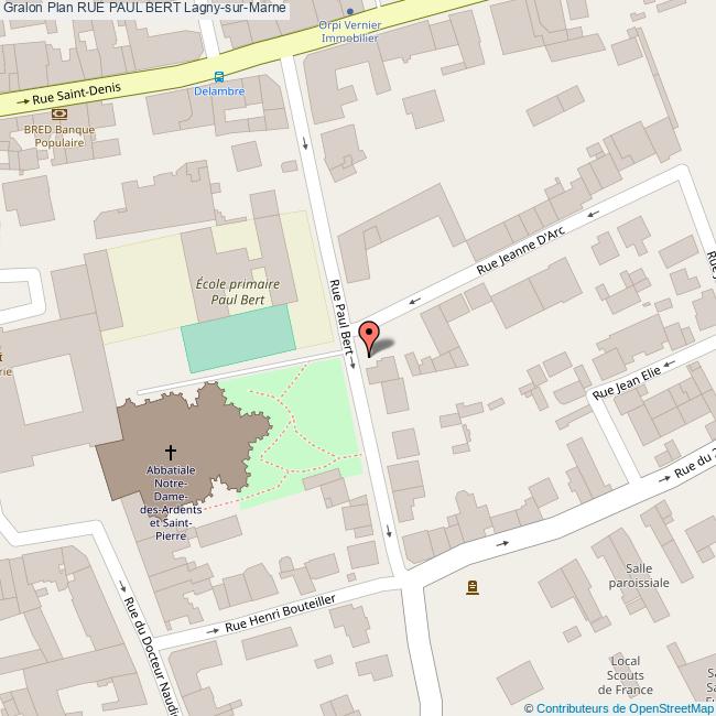 Rue PAUL BERT Lagny-sur-Marne