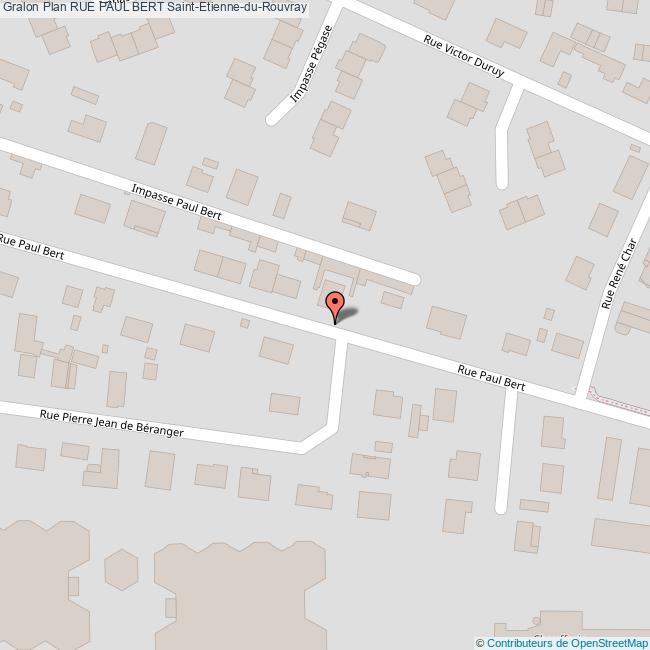 Rue PAUL BERT Saint-Etienne-du-Rouvray