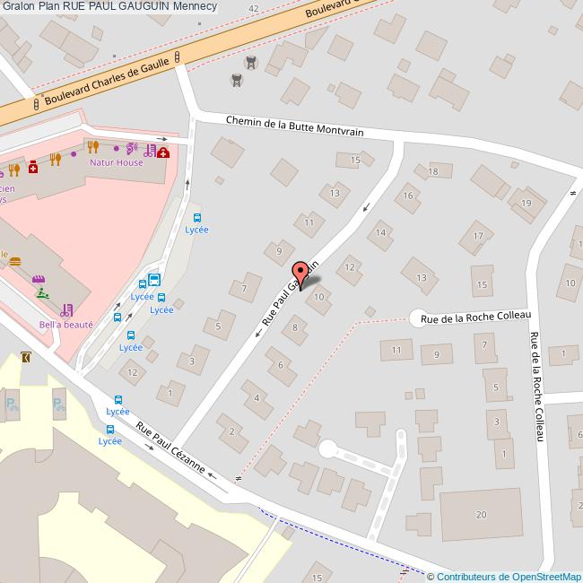 Rue PAUL GAUGUIN Mennecy