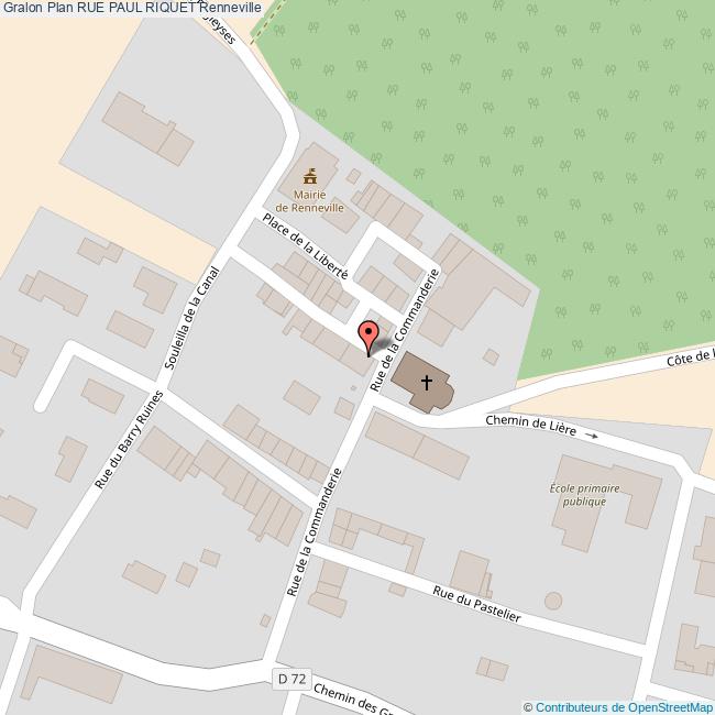 Rue PAUL RIQUET Renneville