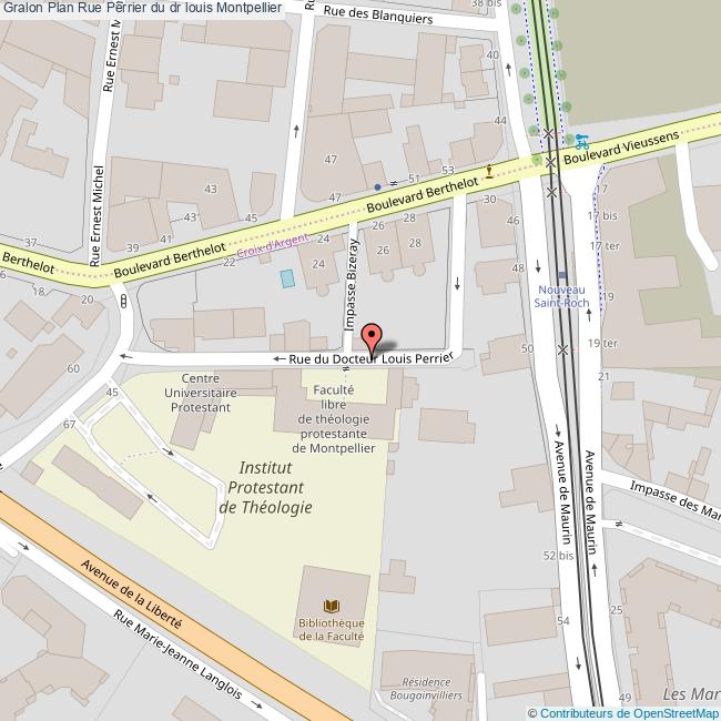 Rue Perrier du dr louis Montpellier
