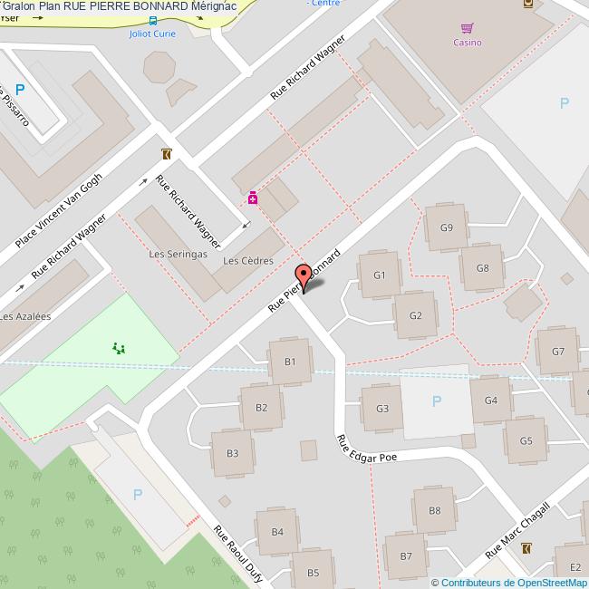 Rue PIERRE BONNARD Mérignac