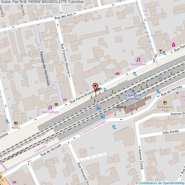 Rue PIERRE BROSSOLETTE Colombes