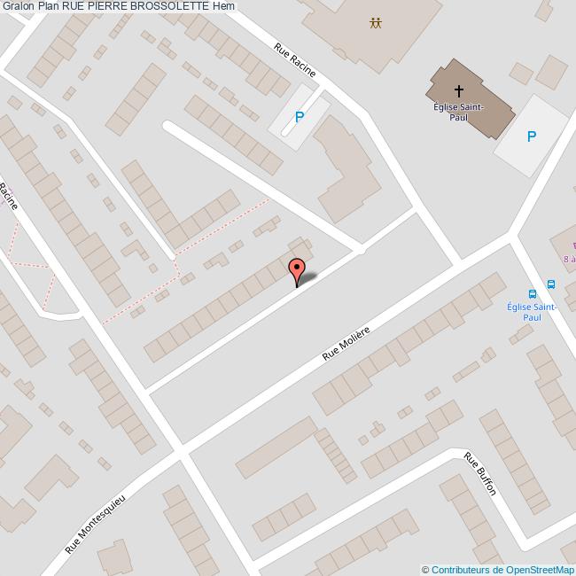 Rue PIERRE BROSSOLETTE Hem