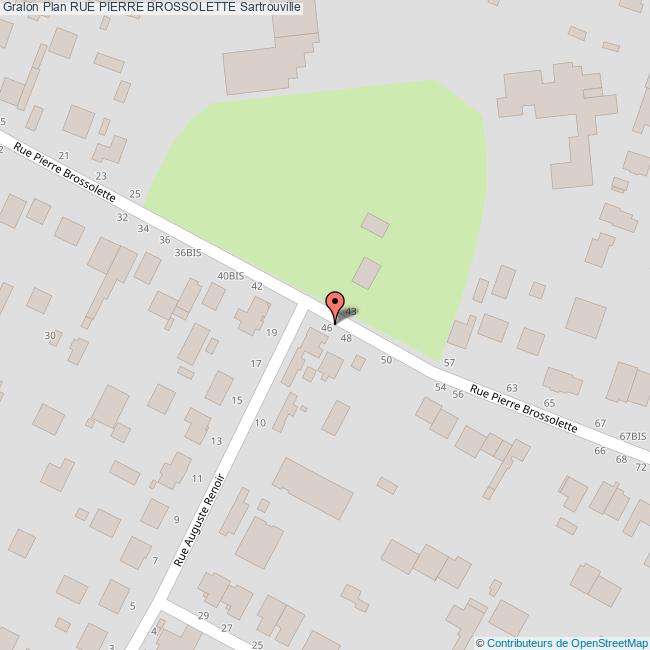 Rue PIERRE BROSSOLETTE Sartrouville