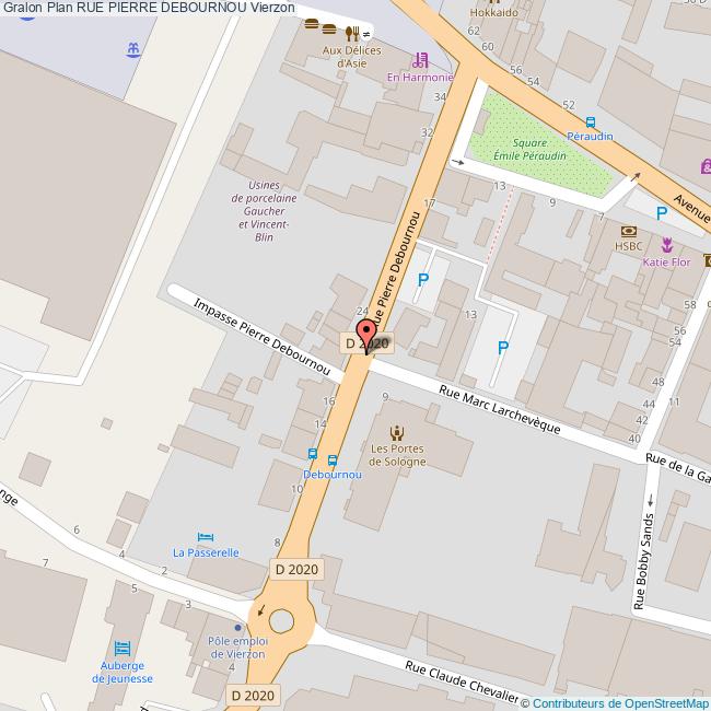 Rue PIERRE DEBOURNOU Vierzon