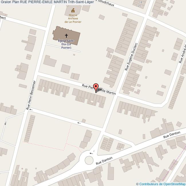 Rue PIERRE-ÉMILE MARTIN Trith-Saint-Léger
