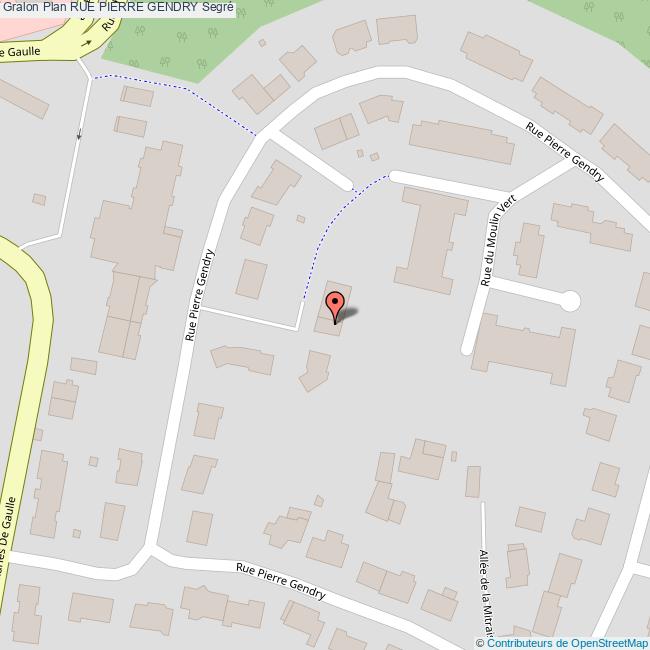Rue PIERRE GENDRY Segré