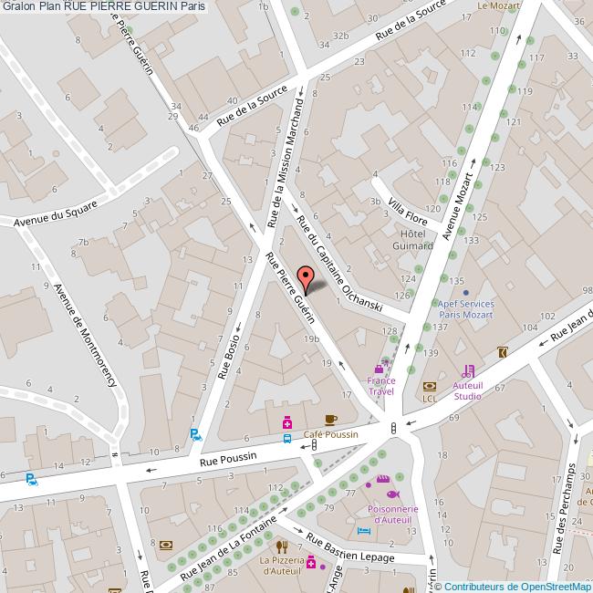 Rue PIERRE GUERIN Paris