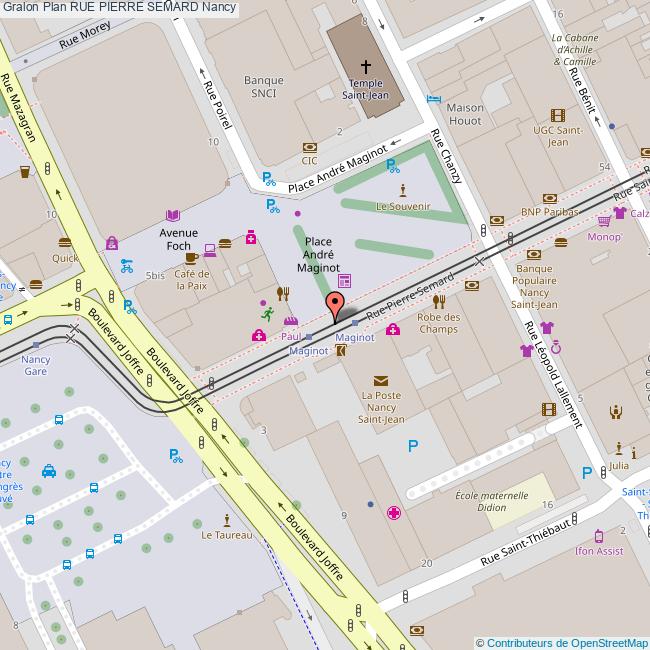 Rue PIERRE SEMARD Nancy