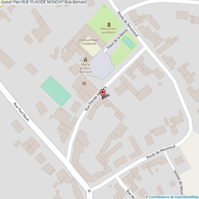 Rue PLACIDE MONCHY Bois-Bernard