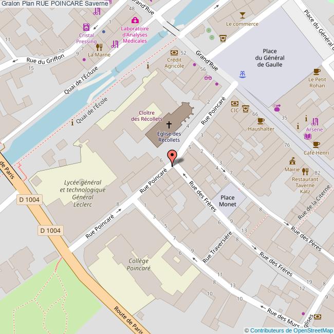 Rue POINCARÉ Saverne