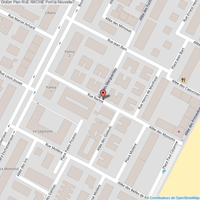 Rue RACINE Port-la-Nouvelle