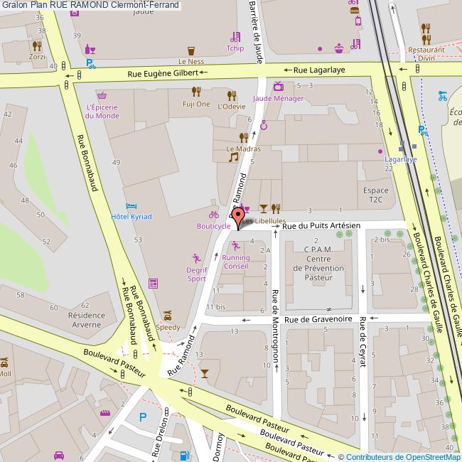 Rue RAMOND Clermont-Ferrand