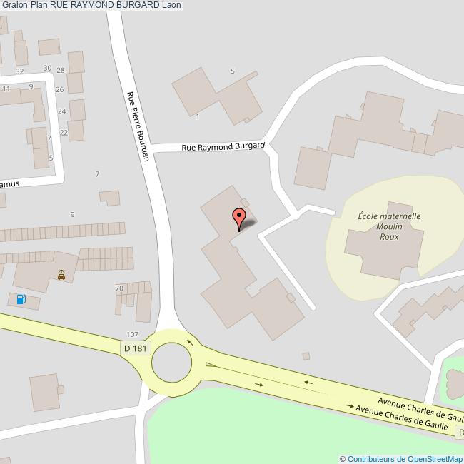 Rue RAYMOND BURGARD Laon
