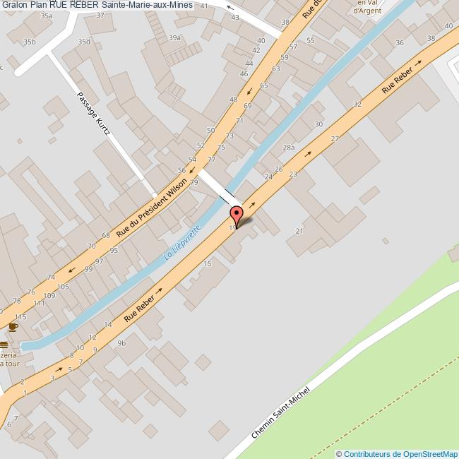 Rue REBER Sainte-Marie-aux-Mines