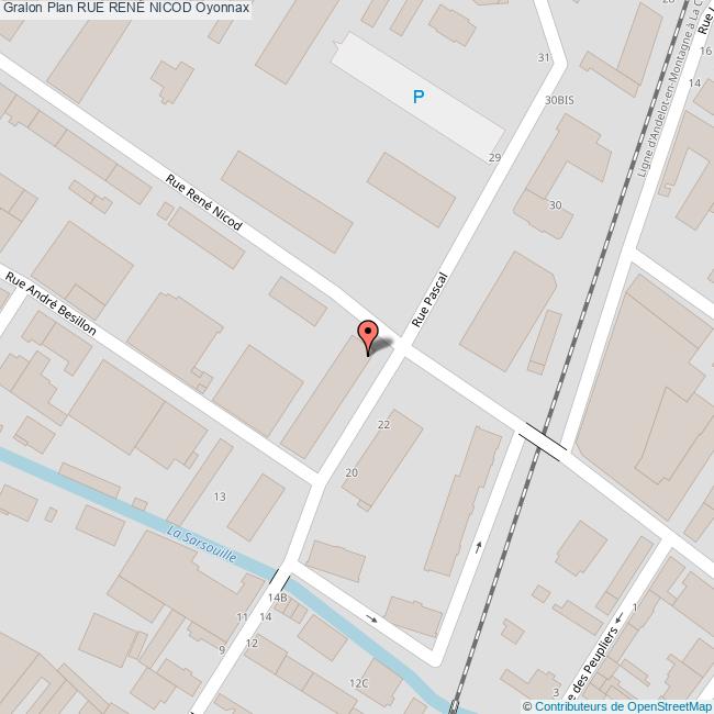 Rue RENÉ NICOD Oyonnax