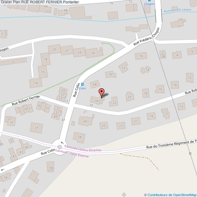 Rue ROBERT FERNIER Pontarlier